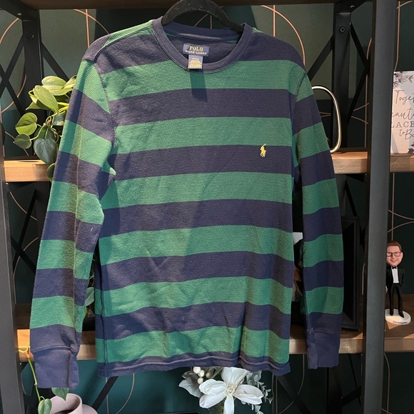 Polo Ralph Lauren | Shirts | Mens Striped Polo Ralph Lauren Thermal ...